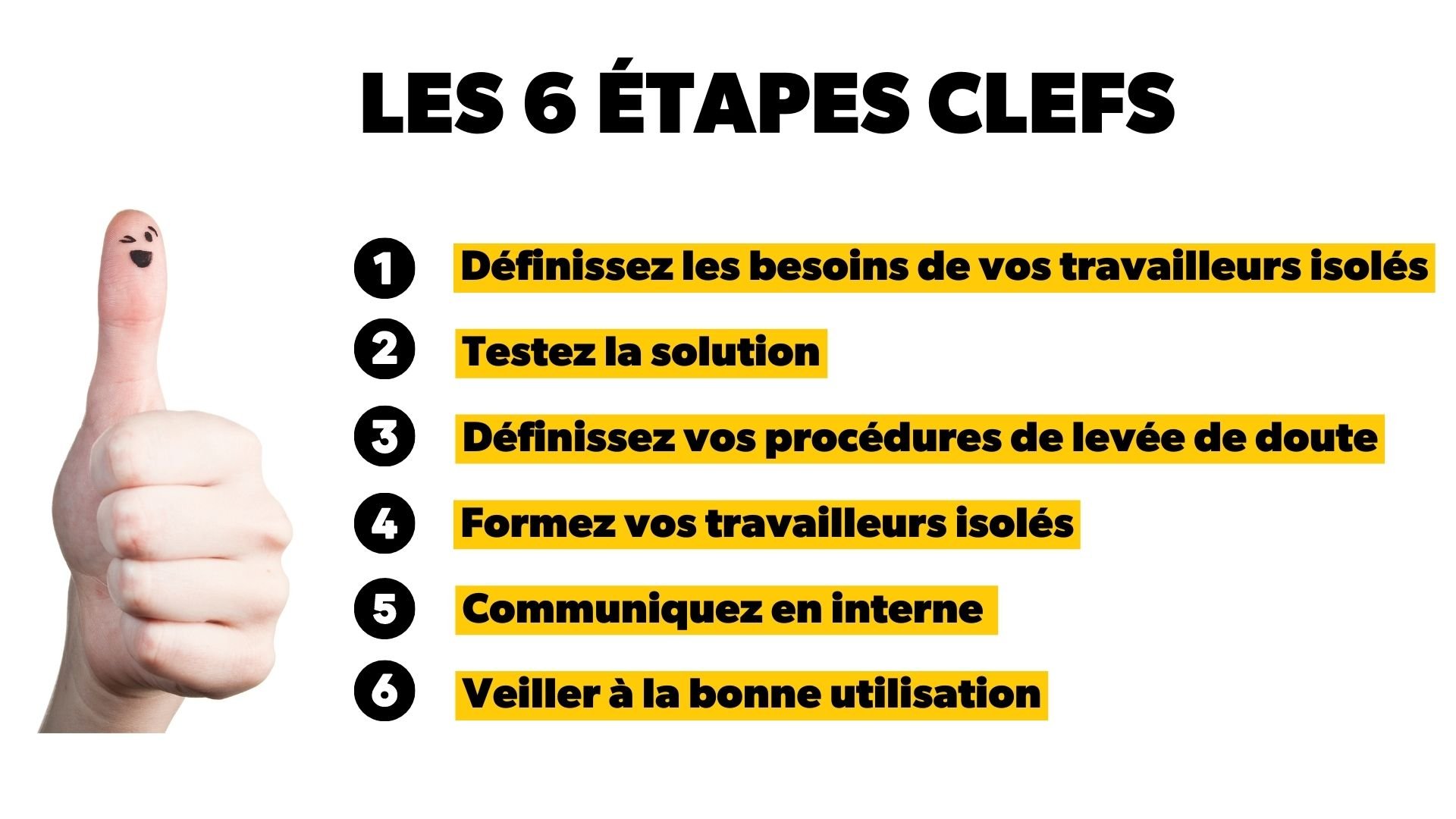 6 étapes clés pour déployer votre PTI sécurité